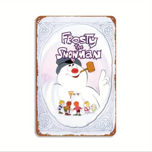 Holiday | Pick Any 226 Sale Metal Frosty Sign | Poshmark